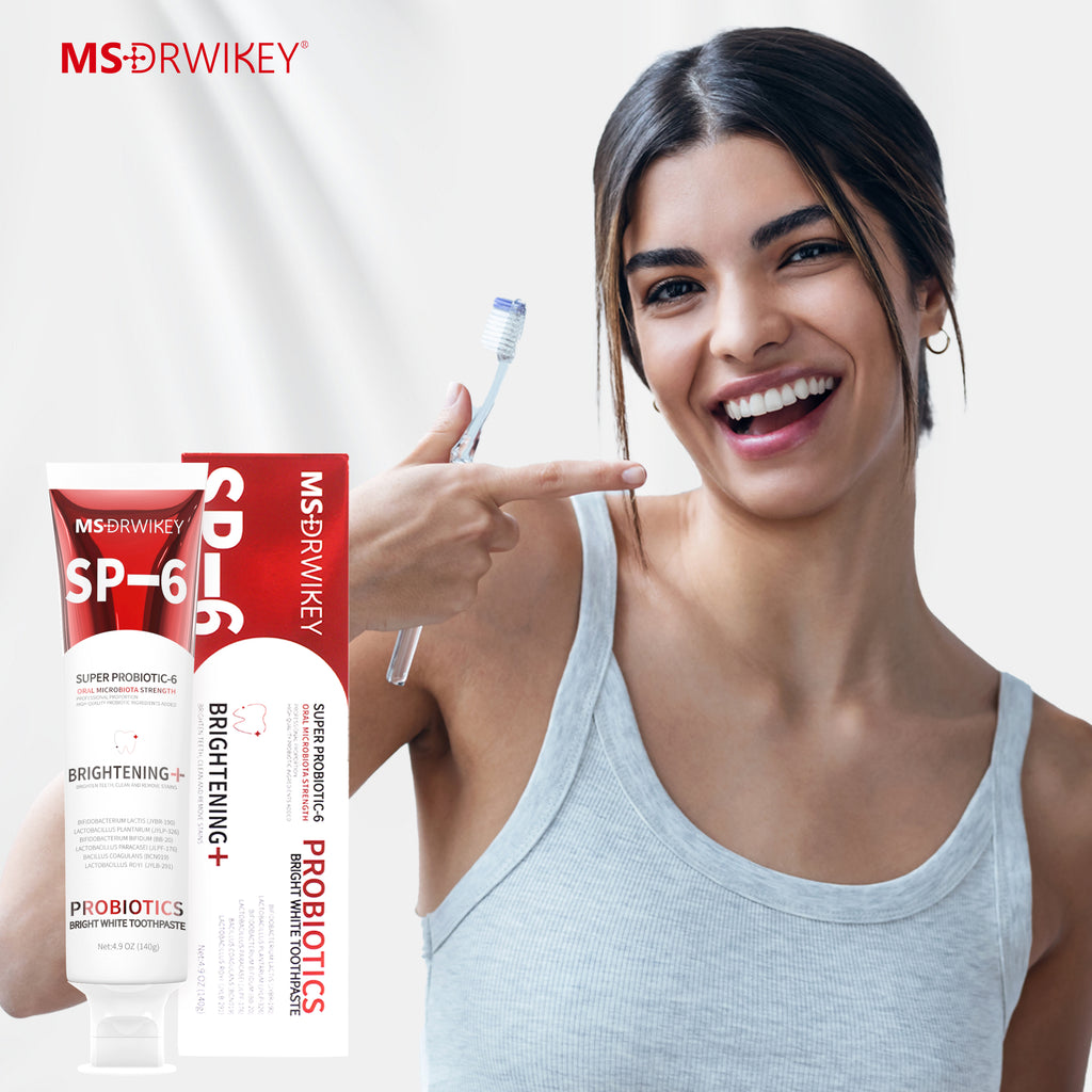 Discover the Probiotic Power of SP-6 Whitening Toothpaste – MSDRWIKEY