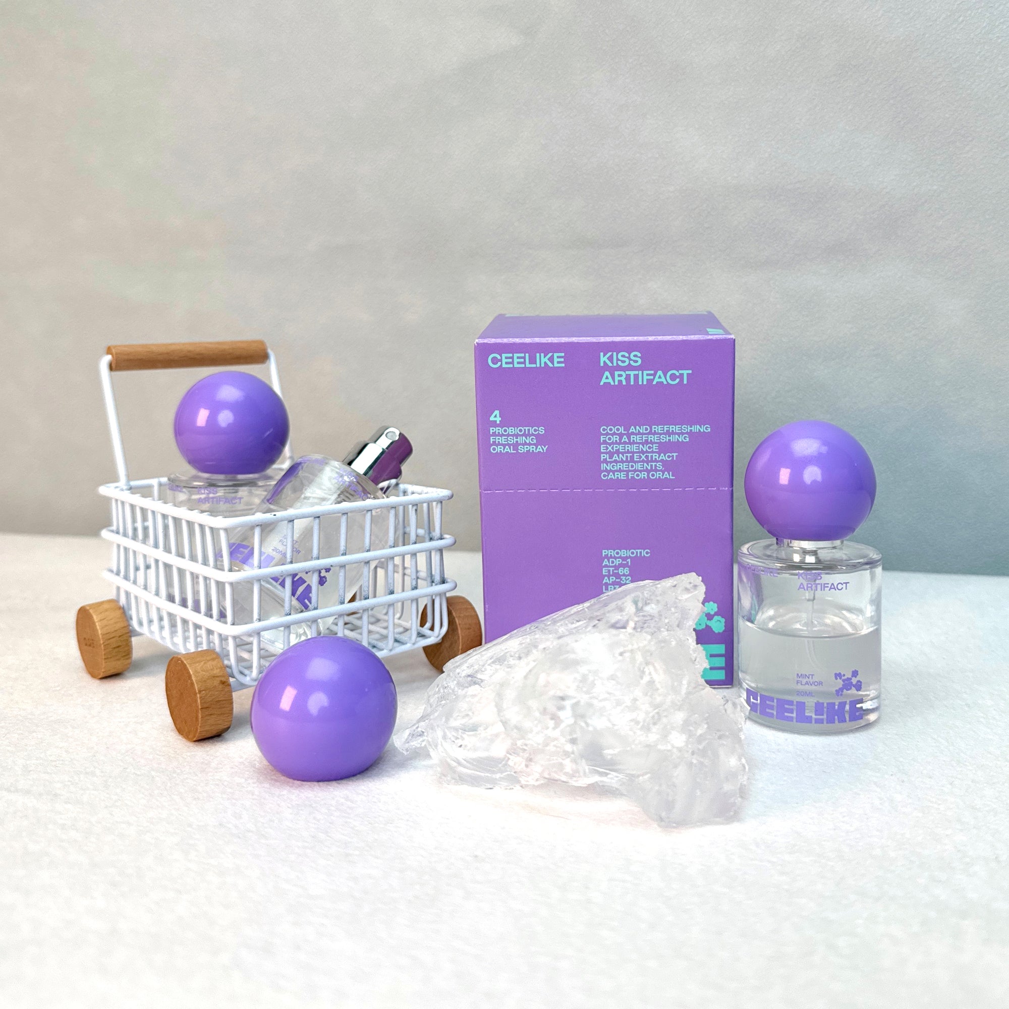 CEELIKE Probiotic Oral Spray - 20ml Breath Freshener for Long-Lasting ...